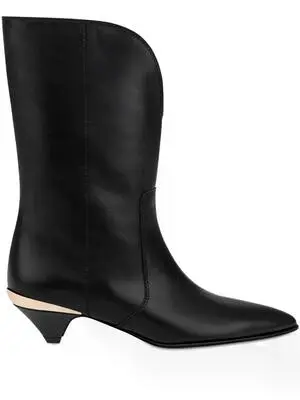 Moschino Mid Heel Boots For Women