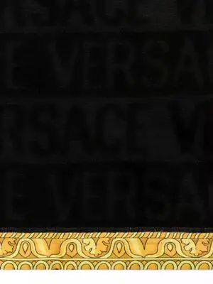 Versace Barocco-print Towel