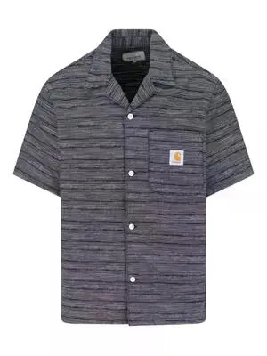 Carhartt Work In Progress Gellar Striped Shirt - Grey
