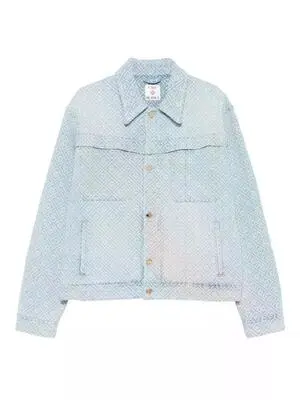 Casablanca Monogram-patterned Button-up Jacket