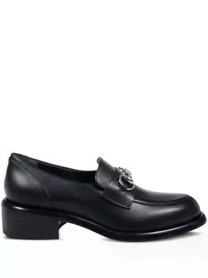 Gucci Horsebit Heeled Loafers