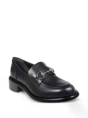 Gucci Horsebit Heeled Loafers