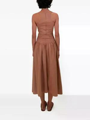 Azeeza Noora Midi Skirt - Brown