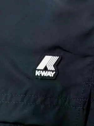 K-WAY Logo-patch Swim Shorts