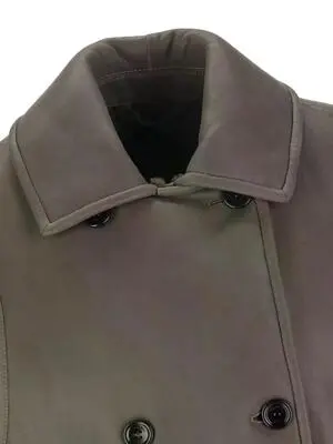 Max Mara Shearling Double-breasted Coat