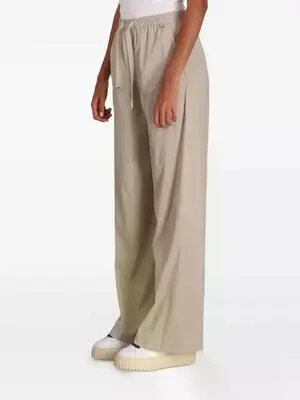 Herno Straight-leg Trousers With Drawstring - Neutrals