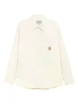 Men's White Corduroy