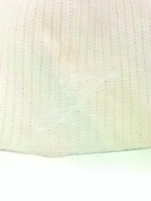 Jacquemus Ribbed Beanie - White