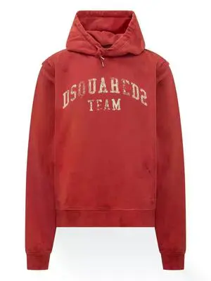 Dsquared2 Logo Hoodie - Red