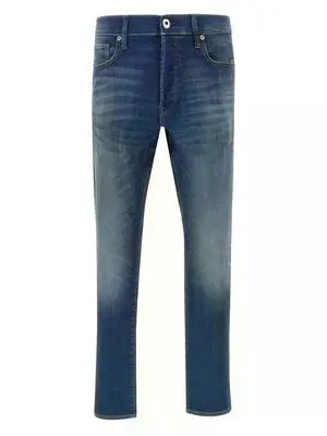 G-star Raw Logo Patch Jeans - Blue