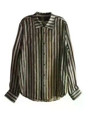 ZIGGY CHEN Striped Buttoned Shirt