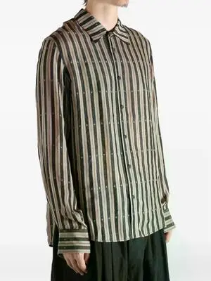 ZIGGY CHEN Striped Buttoned Shirt