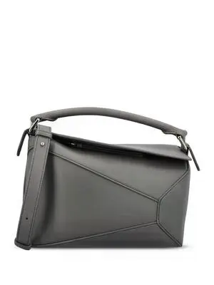 Loewe Small Puzzle Edge Tote - Black