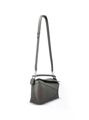 Loewe Small Puzzle Edge Tote - Black