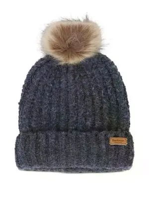 Barbour Beanie And Scarf Set - Red