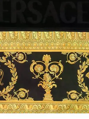 Versace Barocco-print Towel