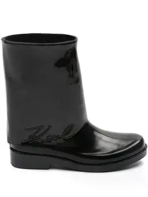 Karl Lagerfeld Flat Boots For Women