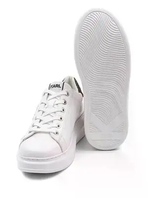 Karl Lagerfeld Logo Patch Low Top Sneakers