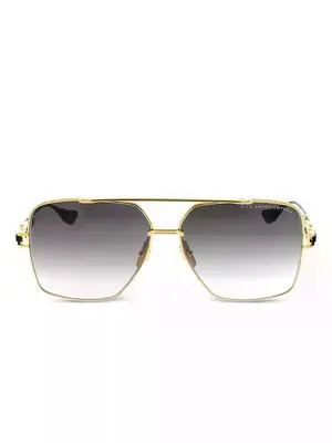 Dita Grand-emperik Pilot-frame Sunglasses - Gold