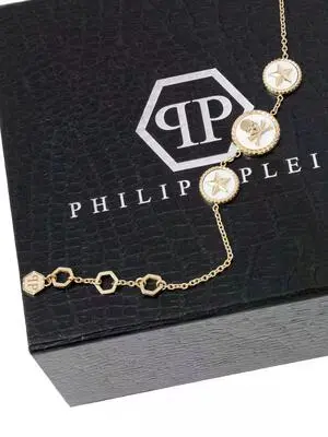 Philipp Plein Skull-motif Chain Bracelet
