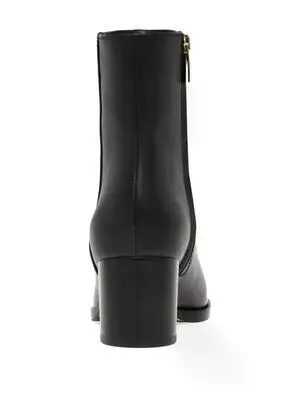 GIANVITO ROSSI Santiago Leather Ankle Boots