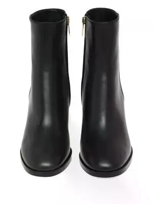 GIANVITO ROSSI Santiago Leather Ankle Boots