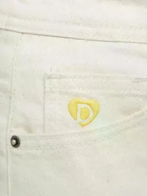 Desigual Embroidered Logo Jeans