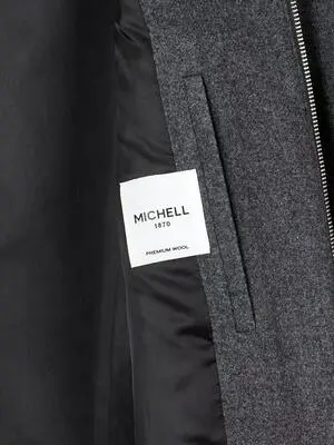 STUDIO TOMBOY Zip-up Wool Jacket - Grey