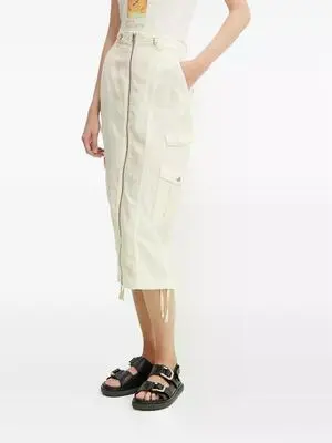 Guess Cargo Skirt With Zip-front