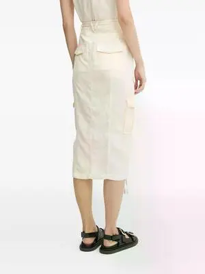 Guess Cargo Skirt With Zip-front