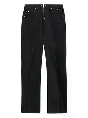 Isabel Marant Étoile Silviana Zip-detail Trousers - Black