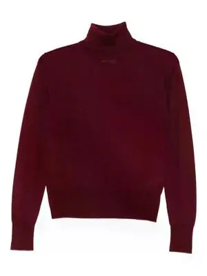 FORTE_FORTE Roll-neck Fine Knit Sweater