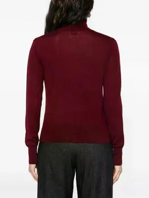 FORTE_FORTE Roll-neck Fine Knit Sweater