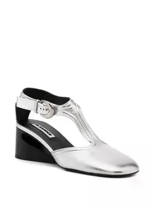 JIL SANDER 60mm Leather Pumps
