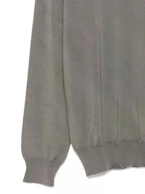 LARDINI Crew Neck Sweater - Grey