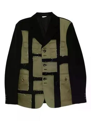 Comme Des Garçons Patchwork Blazer