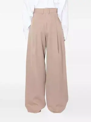 Kolor Pleated-front Palazzo Pants