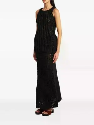 Khaite Openwork Evita Top
