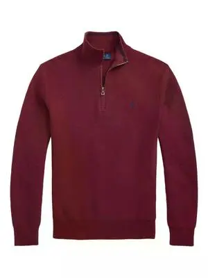 Polo Ralph Lauren Zip-neck Long-sleeve Sweater