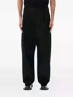 Junya Watanabe Pleated Trousers - Black