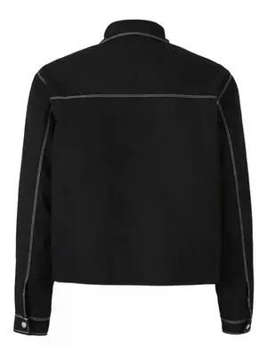 CARRER Bay Contrast-stitch Shirt Jacket
