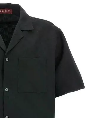 Gucci Jacquard Bowling Shirt