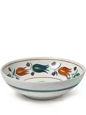 CABANA Lia Serving Bowl - White
