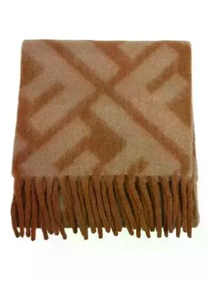 Fendi Ff-patterned Scarf