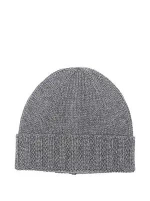 GIUUNO Ribbed-brim Beanie - Grey