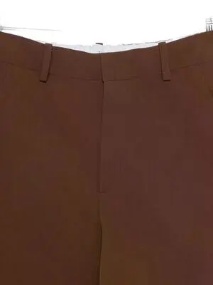 ALYSI Wide-leg Trousers - Brown