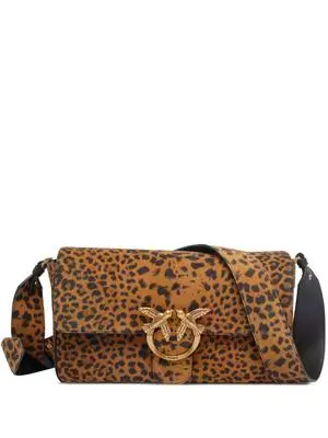 Pinko Leopard-print Tote Bag