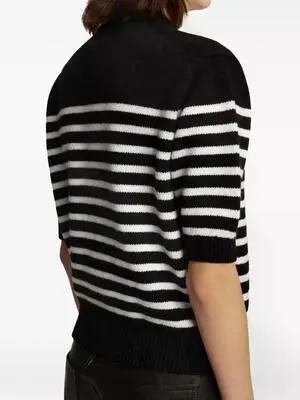 Khaite Davin Striped Sweater