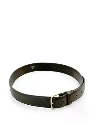 THE ROW Leather Belt - Brown