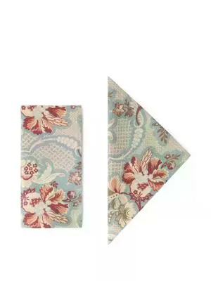 CABANA Iris Linen Napkins - Multicolour